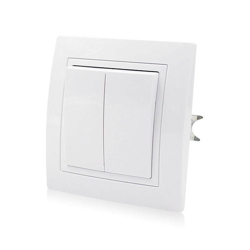European standard Wall Switch And Socket Russia Home Application 2 Gang ...